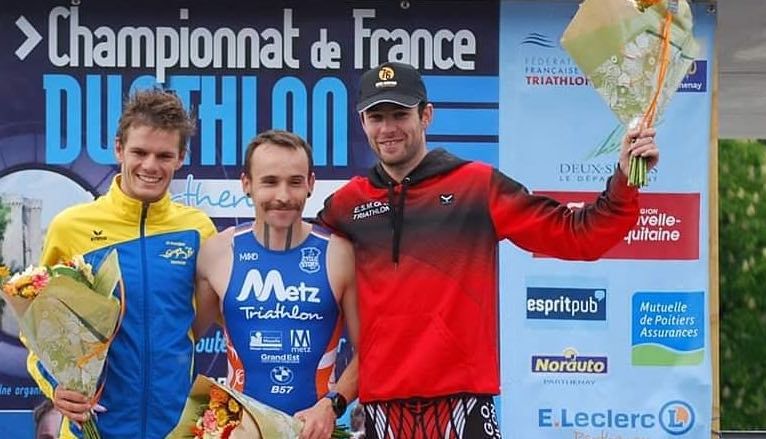 Angelo Vandecasteele alweer op podium, in GP duatlon van Parthenay ...