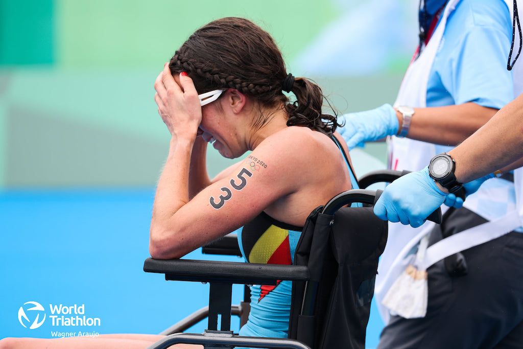 Claire Michel 34ste met verrekking in de kuit: “Ik wou echt die finish ...